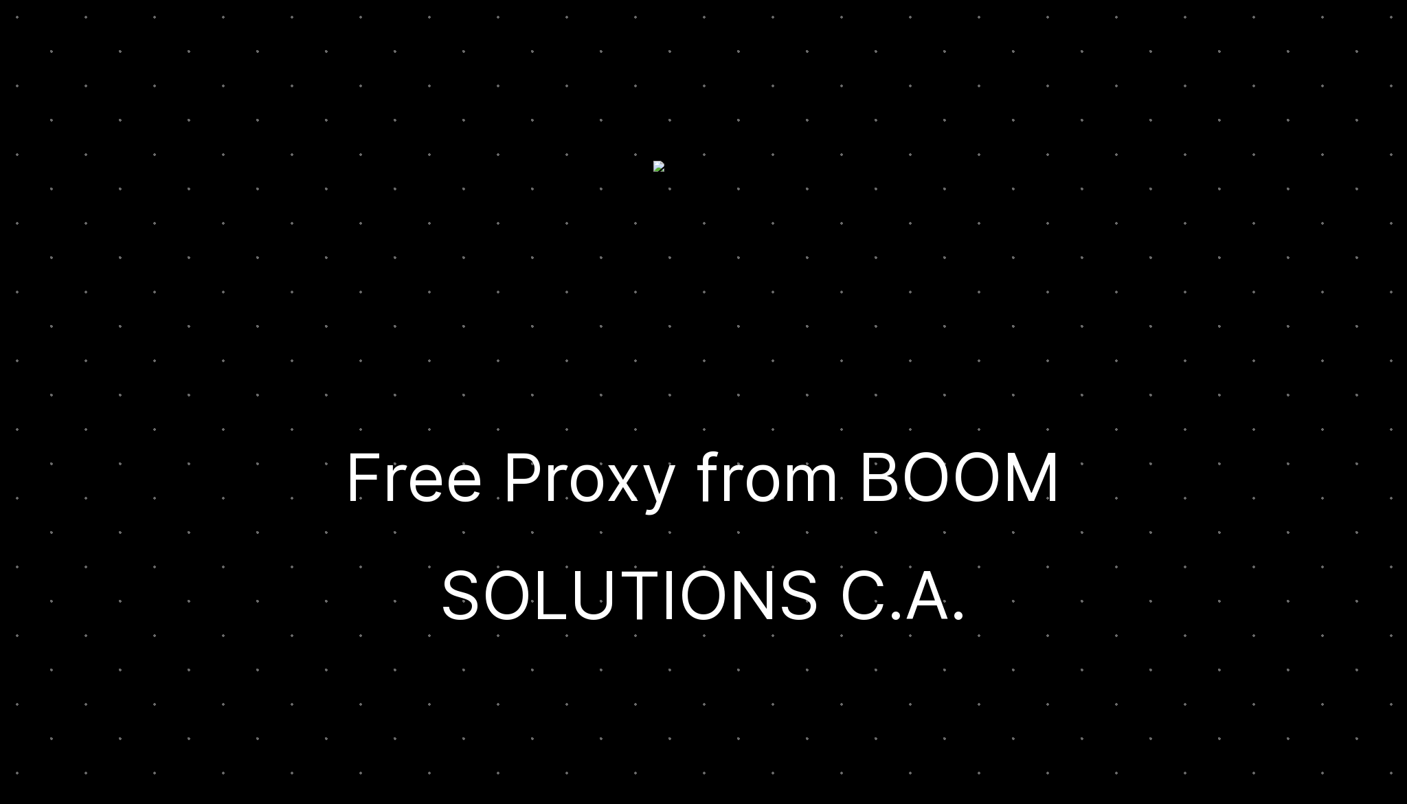 Free Proxy from BOOM SOLUTIONS C.A. — ditatompel.com