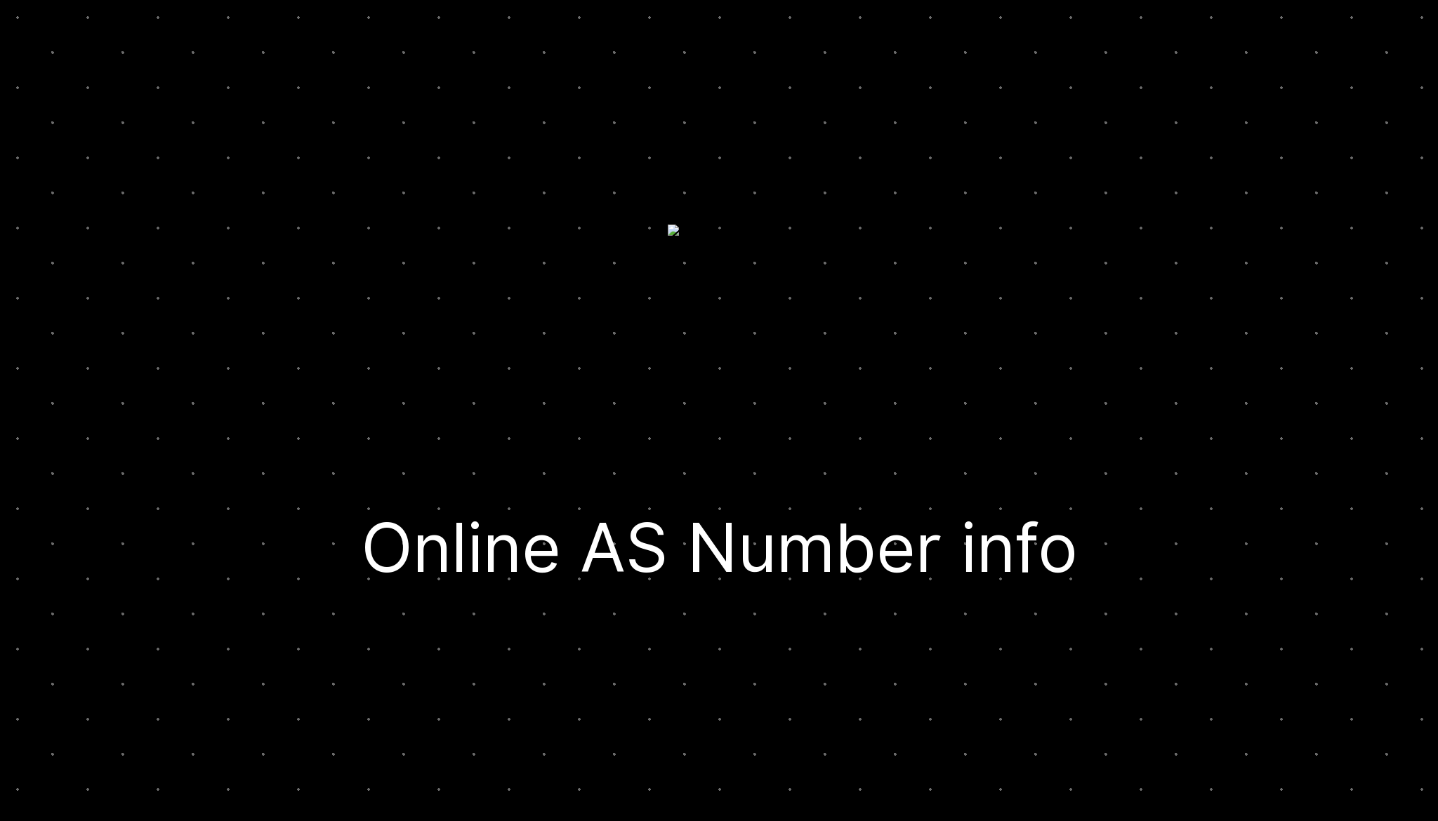 Online AS Number info — ditatompel.com